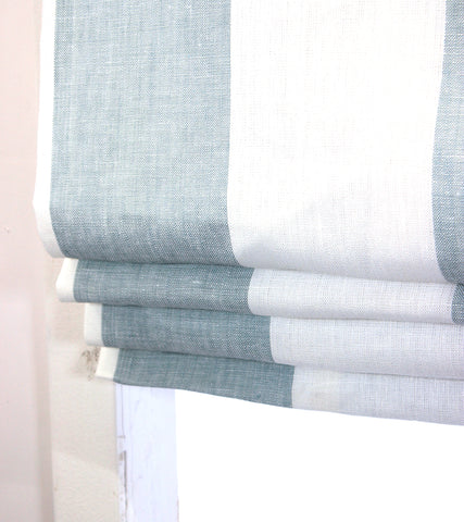 Custom Roman Shade – Classic & Modern Home